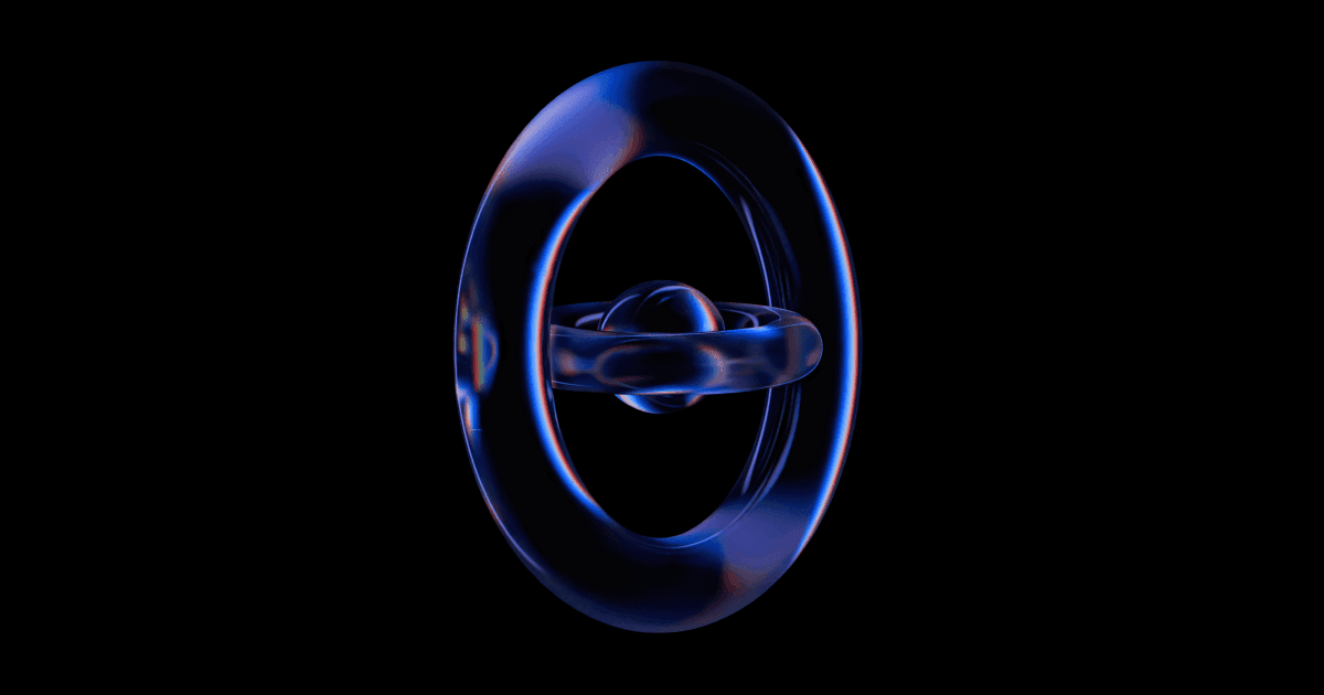 Rotating glass rings 3d animation — Free Download on Wannathis